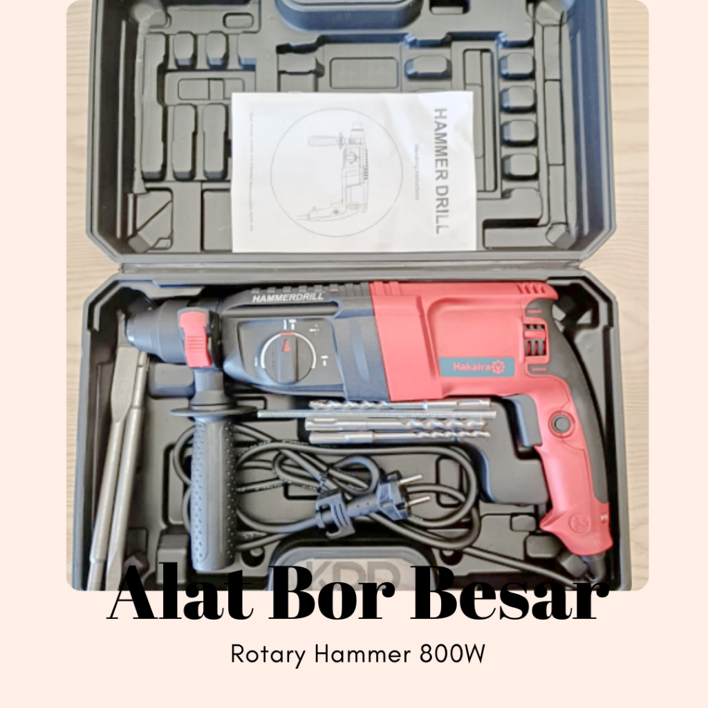 Jual HAMMER DRILL 800W (BOR BESAR) | Shopee Indonesia