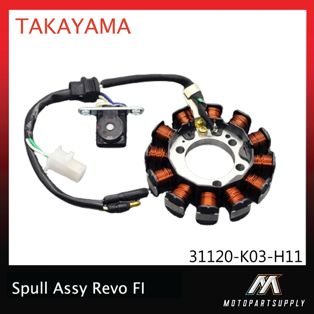 Jual Takayama Spool Spull Stator Assy Komplit Revo FI | Shopee Indonesia