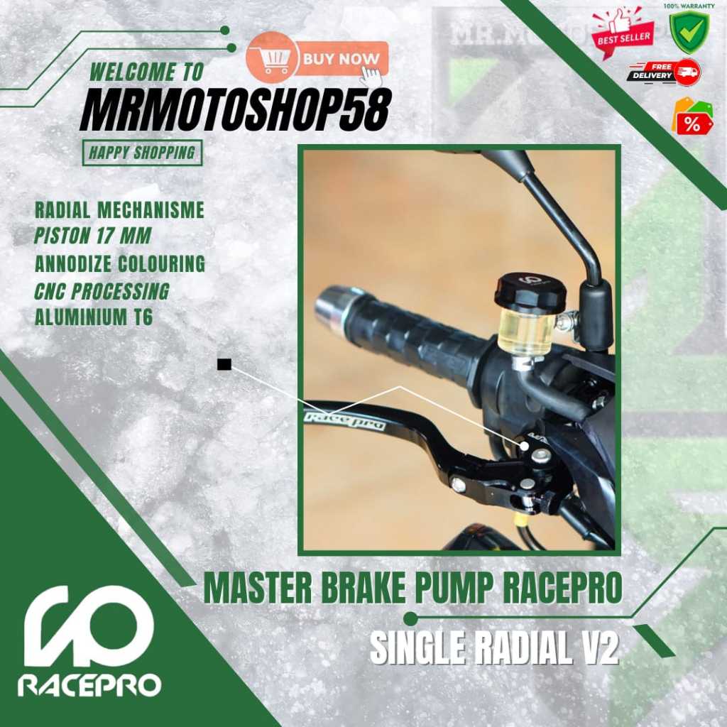 Jual MASTER REM RACEPRO VARIO 160 AEROX GSX CBR VARIO R MASTER REM ...