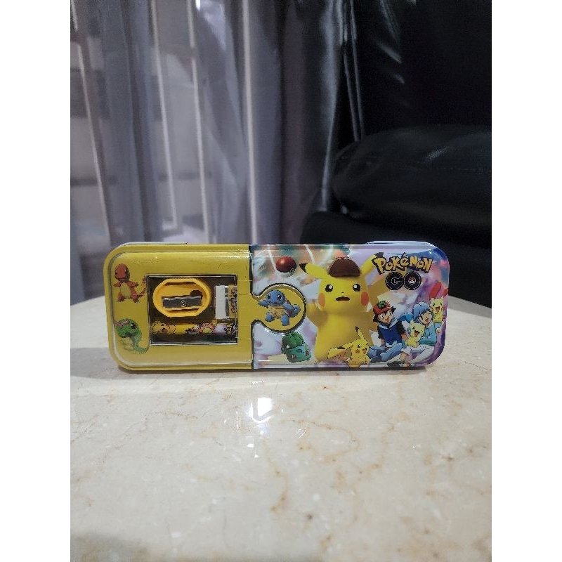 Jual Kotak pensil Set Atk Set Pokemon Pikachu - Study set pokemon 3318 ...