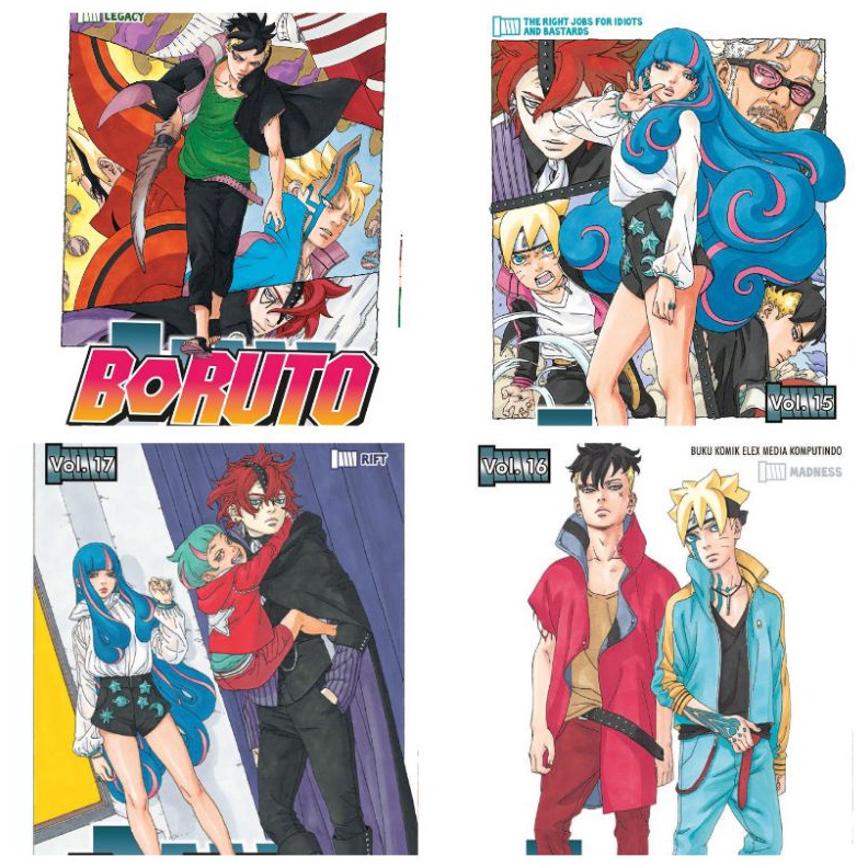 Jual KODE H5C8 KOMIK SERI Boruto Naruto Next Generation Masashi ...