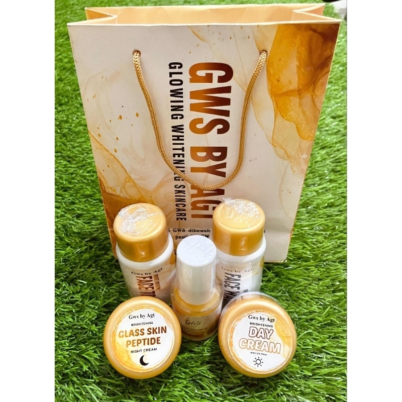 Jual 1 PAKET GWS GOLD + 1 SERUM DNA | FREE KAPAS/GIFT | Shopee Indonesia