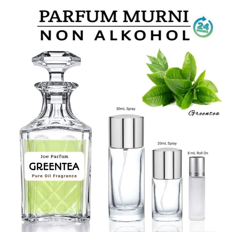 Jual Parfum Greentea/ Non Alkohol, Harum wangi lebih lembut dan tahan ...