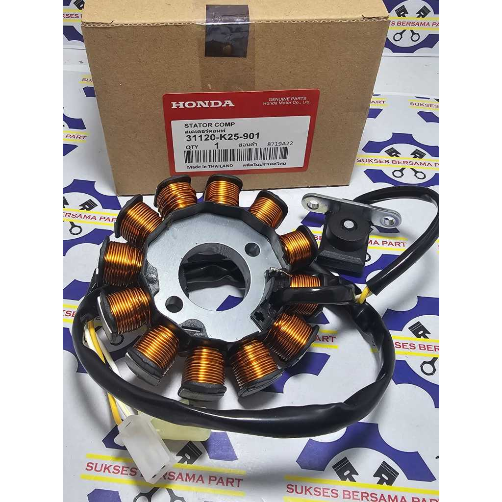 Jual Spull Assy Stator Beat FI 2012 - 2014 Scoopy - Vario 110 esp - Spacy FI K25 ORI THAILAND ...