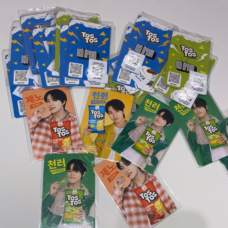 Jual Photocard TosTos x NCT Dream qr code barcode scan me | Shopee ...