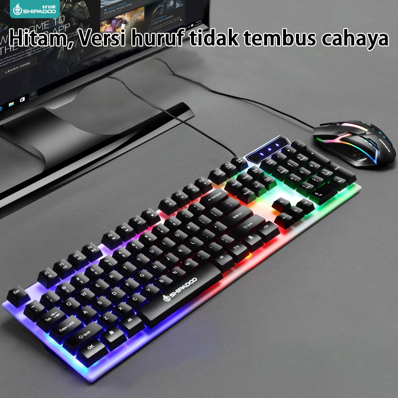 Jual Set Keyboard Mekanik Komputer Gaming / Cocok untuk Desktop All-in ...