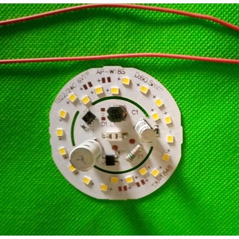 Jual suku cadang sparepart lampu led AC 18w | Shopee Indonesia