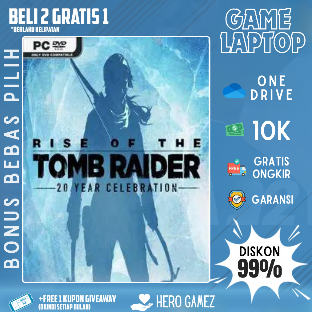 Jual Rise of the Tomb Raider 20 Year Celebration - LINK DOWNLOAD - GAME ...