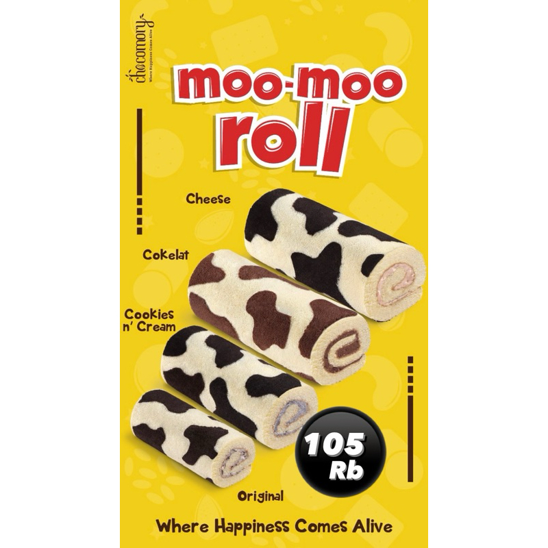Jual Chocomory Moo-Moo Roll Ready 24 Agustus 2024 (Pengiriman Malam) | Shopee Indonesia