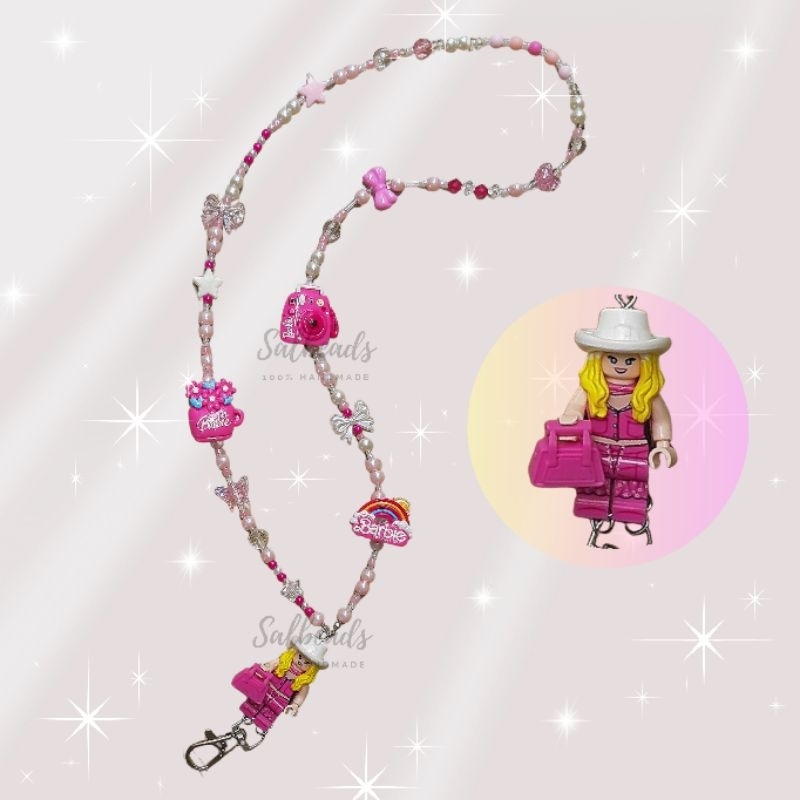 Jual Lanyard Barbie / Lanyard Lego / Lanyard Manik / Tali id card ...
