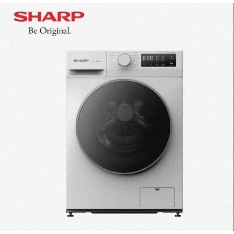 Jual SHARP ES FL 1270 MWX MESIN CUCI FRONT LOADING 7 KG INVERTER ...