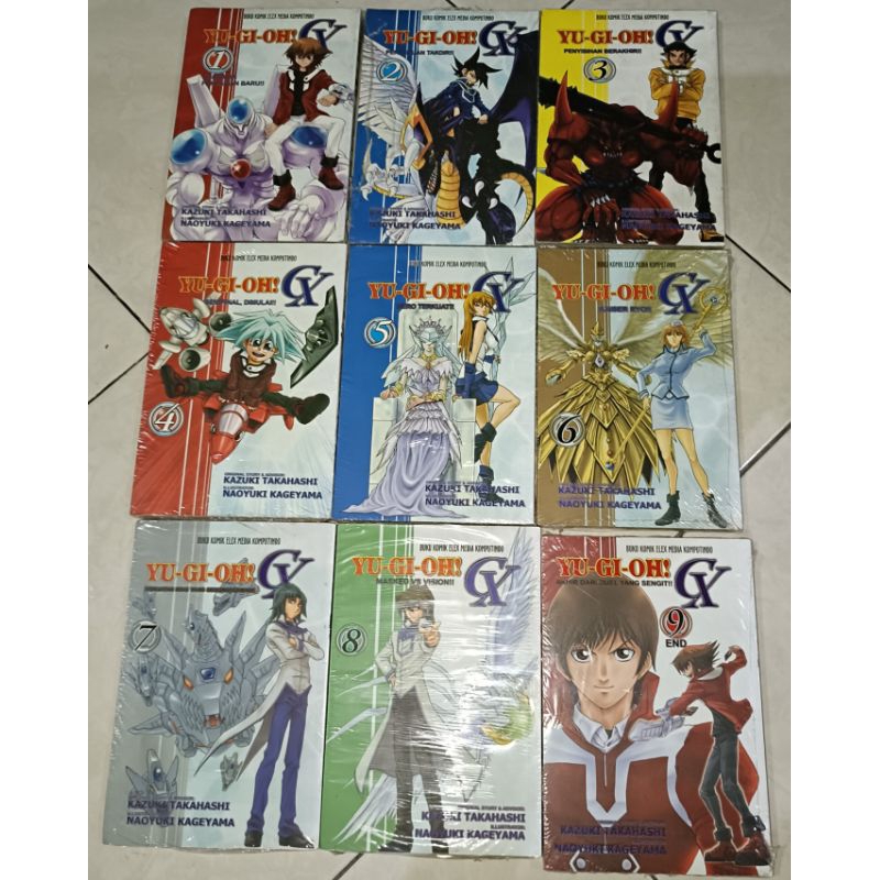 Jual komik yu - gi - oh ! GX set vol 1-9 original segel | Shopee Indonesia