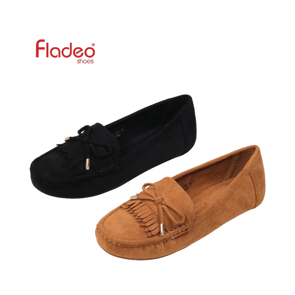 Jual Fladeo F24/LSM321-3BG/Sepatu Moccasin Slip On Wanita [ Moccasin ...