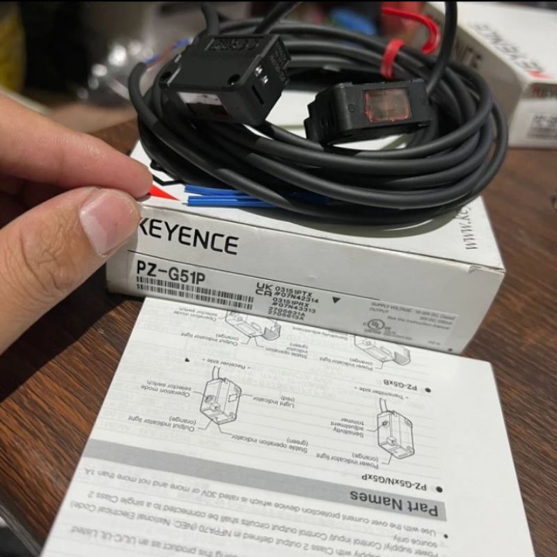 Jual PHOTOELECTRIC SENSOR KEYENCE PZ-G51P ORIGINAL ASLI | Shopee Indonesia