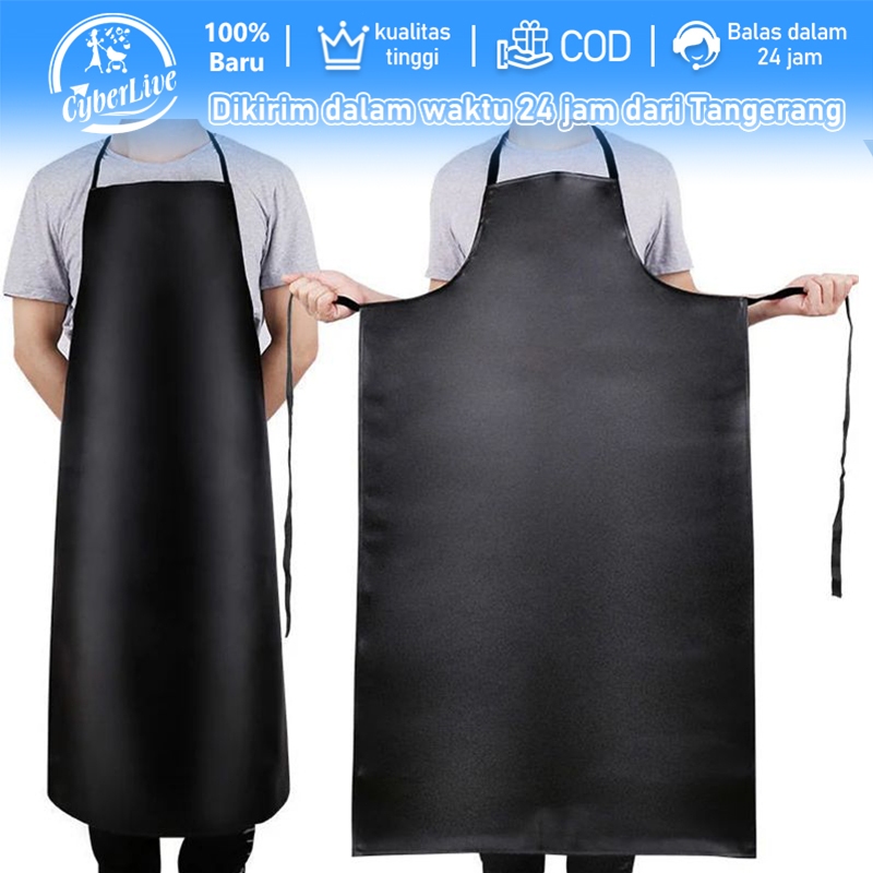 Jual Apron Celemek Waterproof Apron Barista Celemek Kulit Anti Air ...