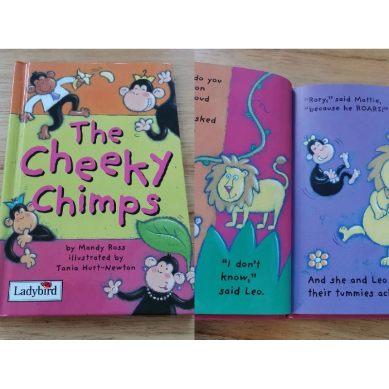 Jual Ladybird, The Cheeky Chimps kids story book buku cerita bergambar ...