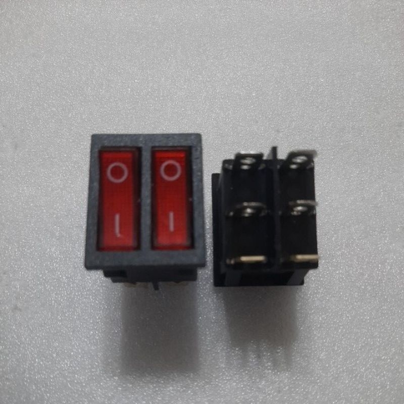 Jual saklar double on off 6p | Shopee Indonesia