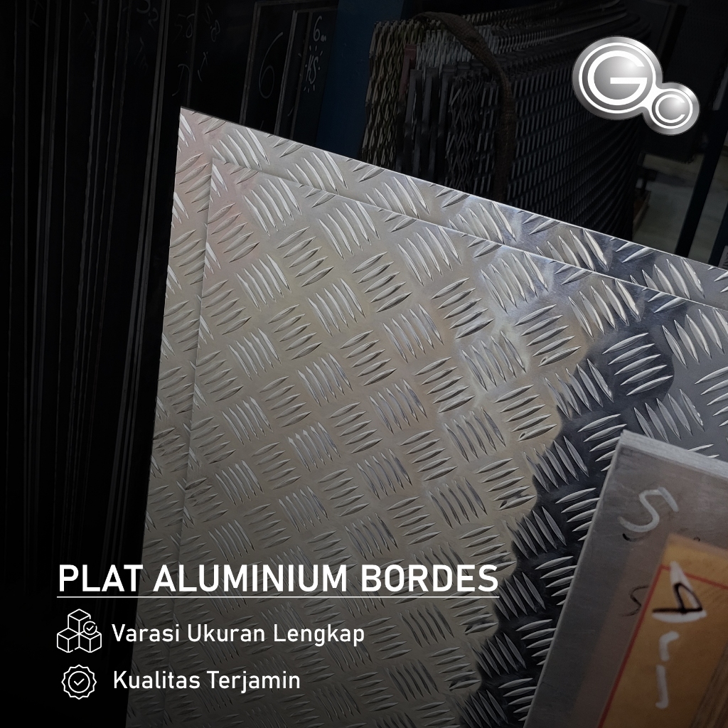Jual Plat Aluminium Bordes 1.2MM x 1M x 2M SA2/IA2 - GCI STORE | Shopee ...