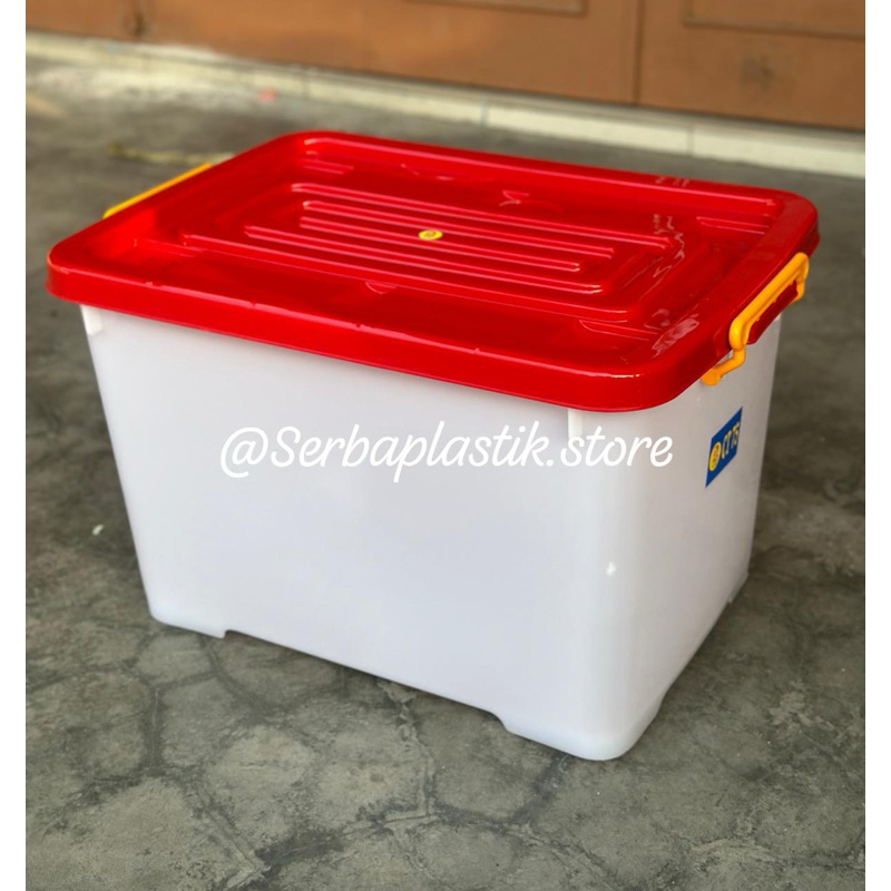 Jual container 75 liter / kontainer putih gm ct75 tempat penyimpanan ...