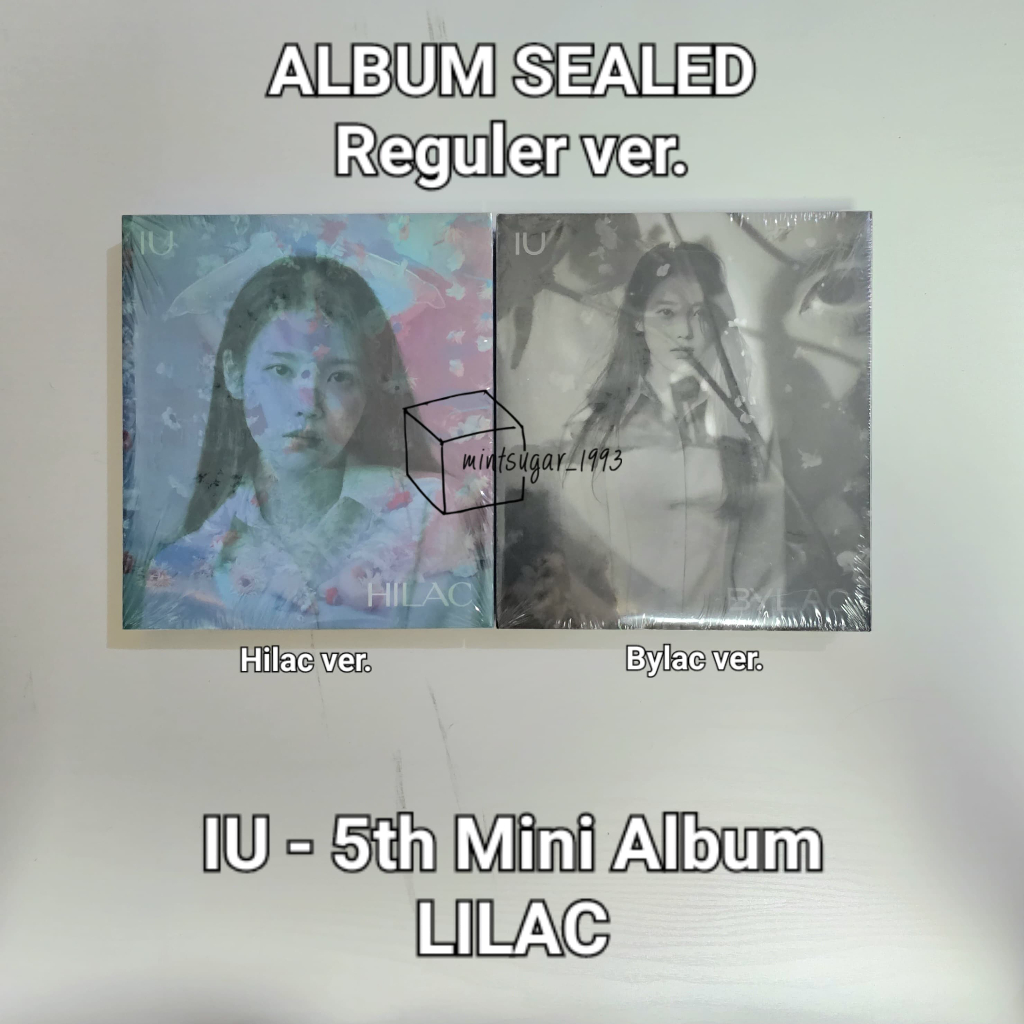 Jual [ READY STOCK SEALED OFFICIAL ] IU - 5th Mini Album [ LILAC ...