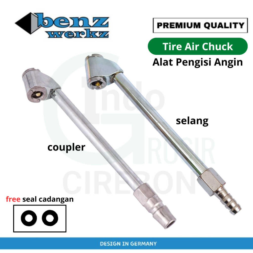 Jual BENZ Tire Air Chuck Coupler Selang Alat Pengisi Angin Ban Air ...