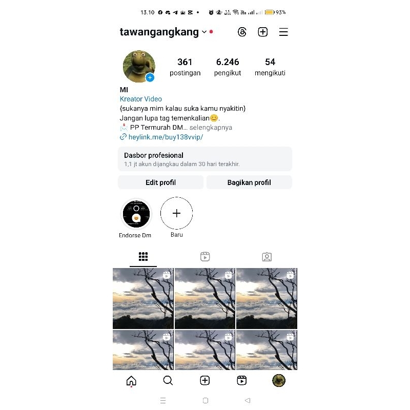 Jual akun ig tawa ngangkang | Shopee Indonesia