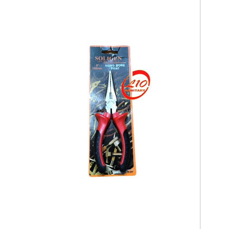 Jual LANCIP SOLIGEN / Tang Lancip SOLIGEN 6" / Long Nose Pliers 6 ...