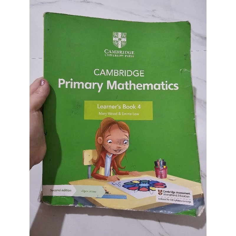 Jual cambridge primary mathematics learner's book 4 stage 4 / cambridge mathematics grade 4 ORI ...