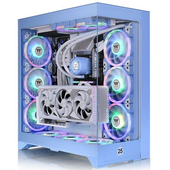 Jual THERMALTAKE CTE E660 MX HYDRANGEA BLUE MID TOWER PC CASE CASING ...