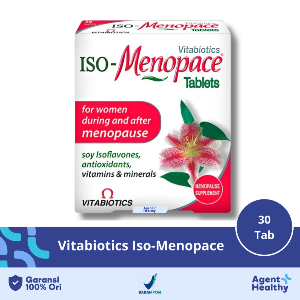 Jual Vitabiotics Iso-Menopace isi 30 Tablet | Shopee Indonesia