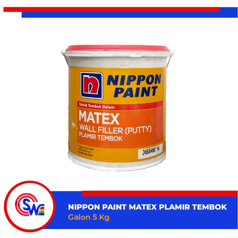 Jual NIPPON MATEX PUTTY - UKURAN PAIL 20 KG | Shopee Indonesia
