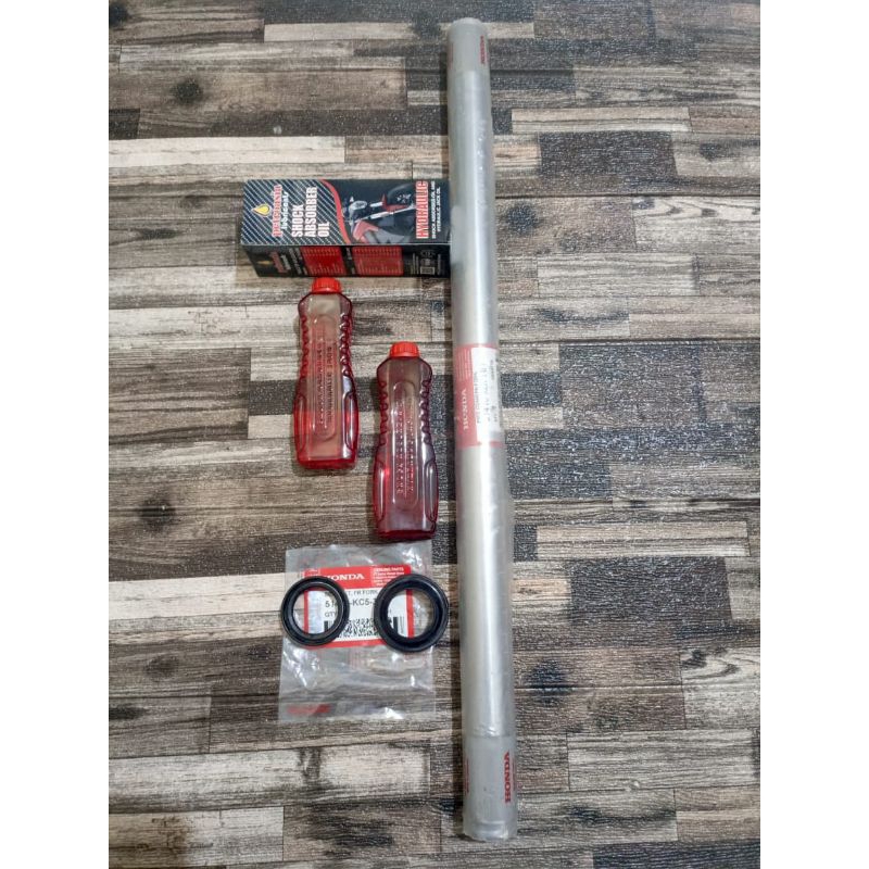 Jual Shock depan only+seal shock/abu oli shock satuan Megapro Primus gl ...