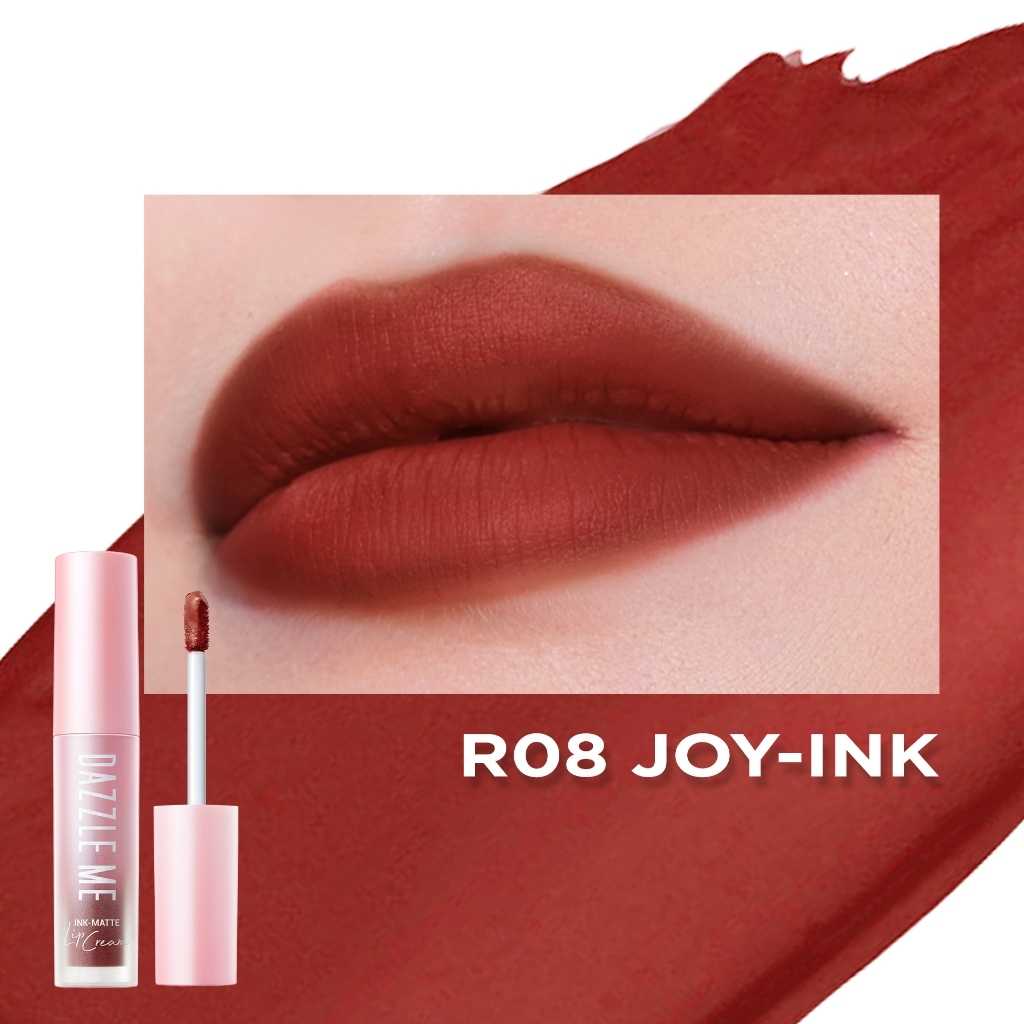 Jual DAZZLE ME [NEW LAUNCH] Ink-Matte Lip Cream | Comfy Matte Finish ...