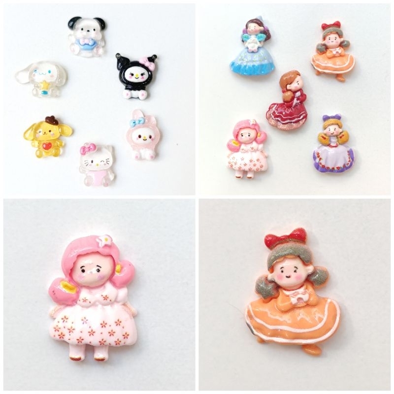 Jual [PART 3] 1 pcs Clay SANRIO Princess Kingdom Queen diy craft ...