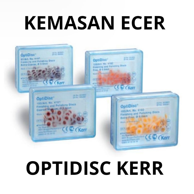 Jual Dental Optidisc Kerr Refill Oiginal Polishing Finishing Gigi Ecer ...