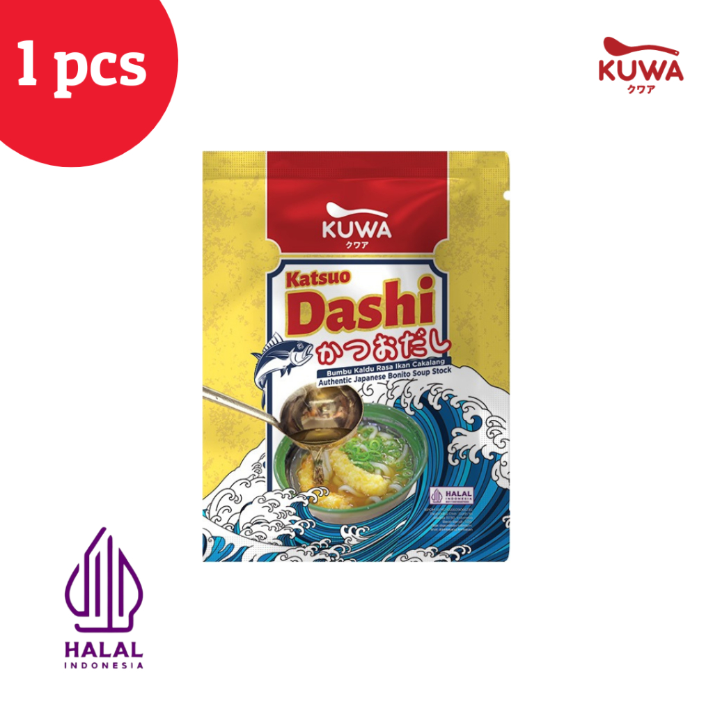 Jual KUWA Kaldu Ikan Katsuo Dashi Sachet - 50g | Shopee Indonesia