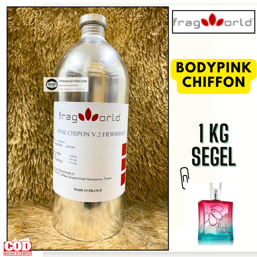Jual Bibit Parfum BODYPINK CHIFFON ( 1 KG SEGEL Alumunium ) By ...