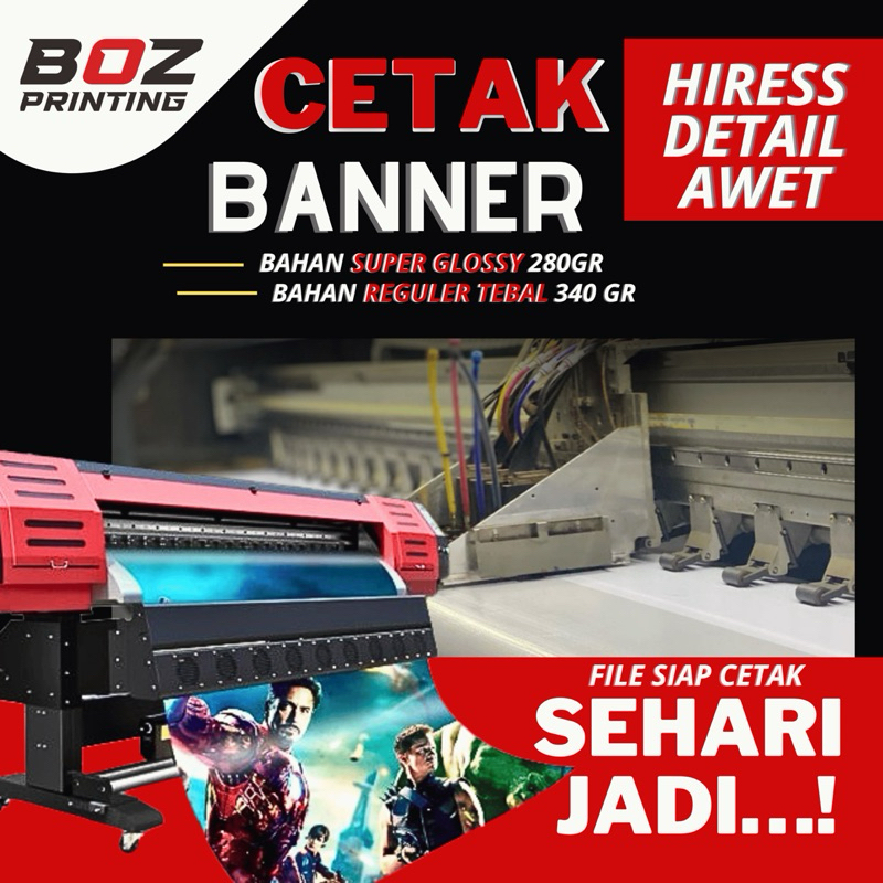 Jual Banner/spanduk/baliho | Shopee Indonesia