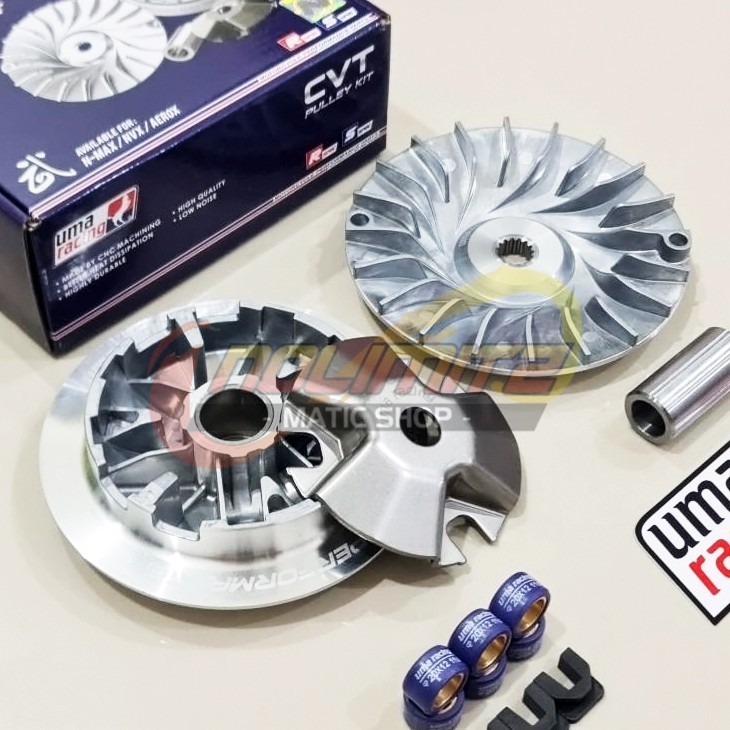 Jual Pulley UMA Racing V3 Rumah Roller CVT 11gr Yamaha NMAX Aerox 155 Lexi | Shopee Indonesia