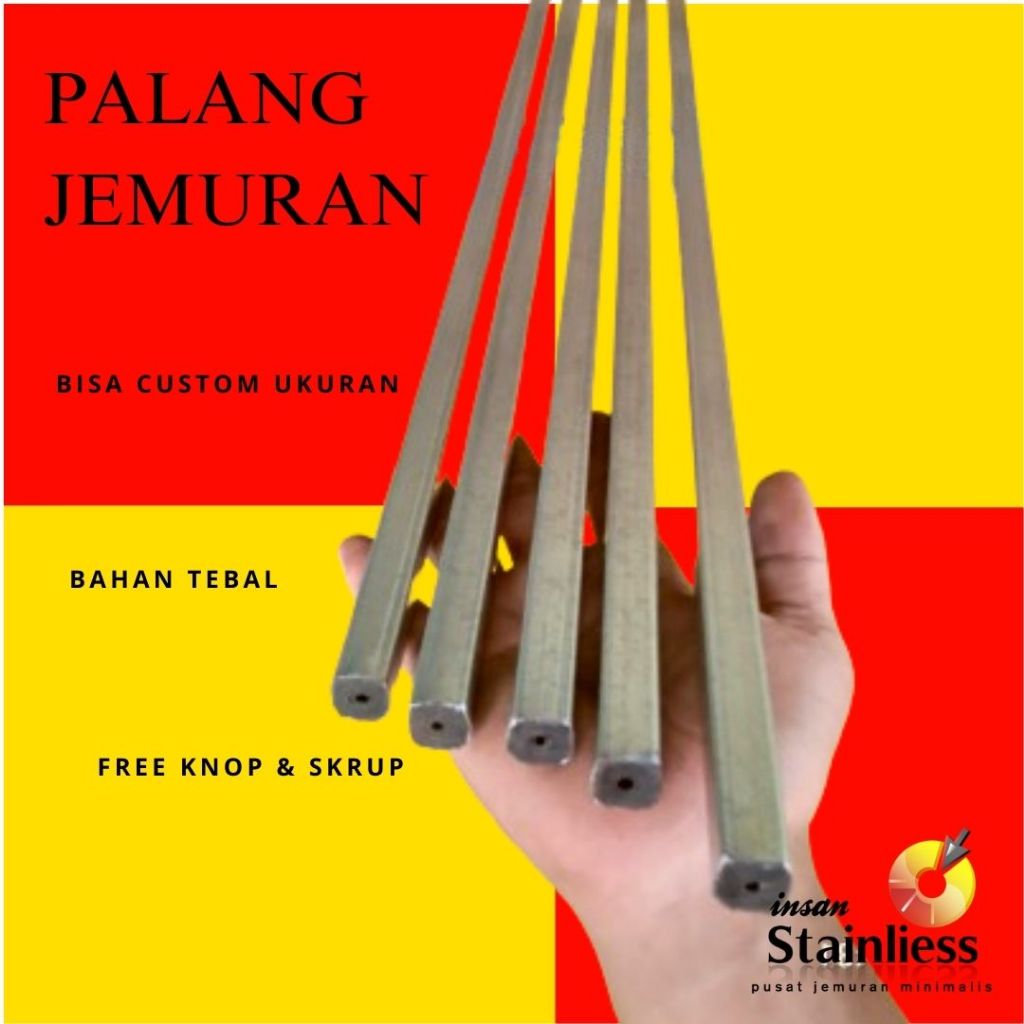 Jual PALANG BESI BAHAN GALVANIS UNTUK JEMURAN LIPAT - PIPA JEMURAN BAJU ...