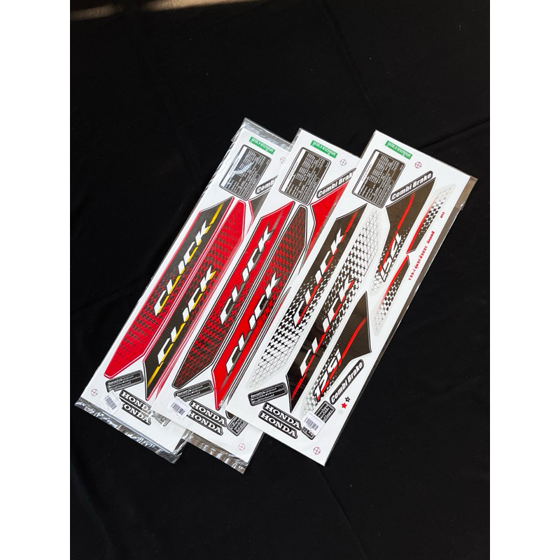 Jual striping click 125 2021 k59J kodak original thailand striping ...