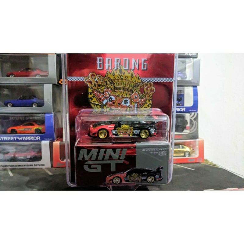 Jual Diecast Mini GT LBWK Nissan Skyline GTR R35 Barong no 651 Blister ...