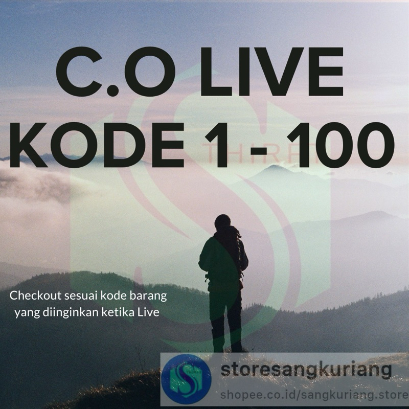Jual KODE 1 - 100 | Shopee Indonesia