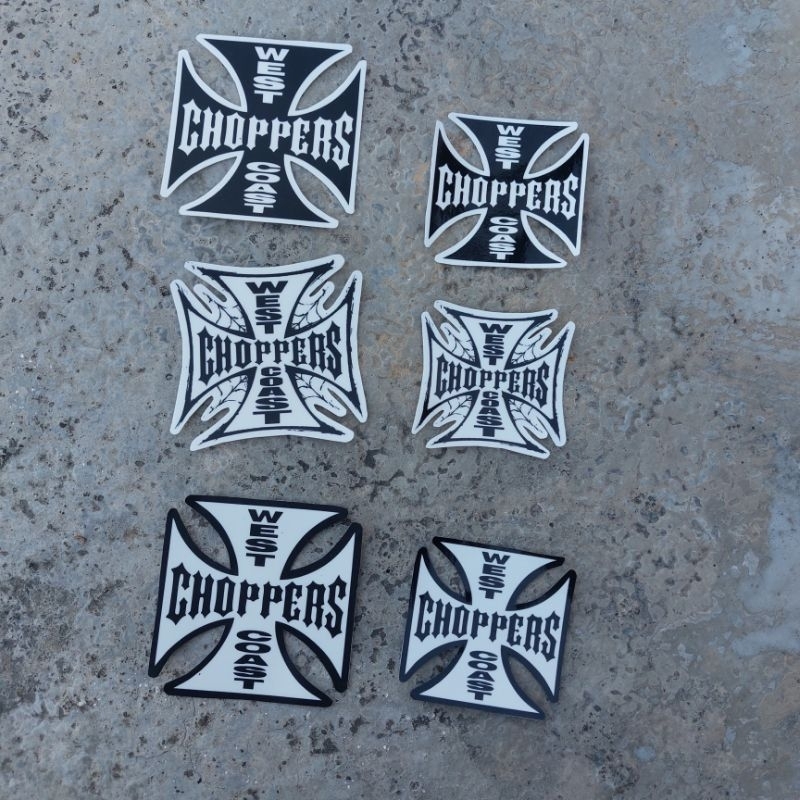 Jual STIKER - WEST COAST CHOPPER - INDEPENDET | Shopee Indonesia