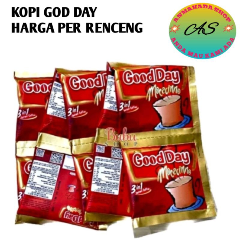 Jual kopi gooday sachet harga per renceng isi 10 | Shopee Indonesia