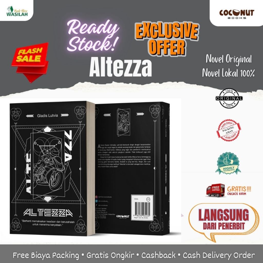 Jual Novel ALTEZZA | Gladis Lutvia | Coconut Books | Shopee Indonesia