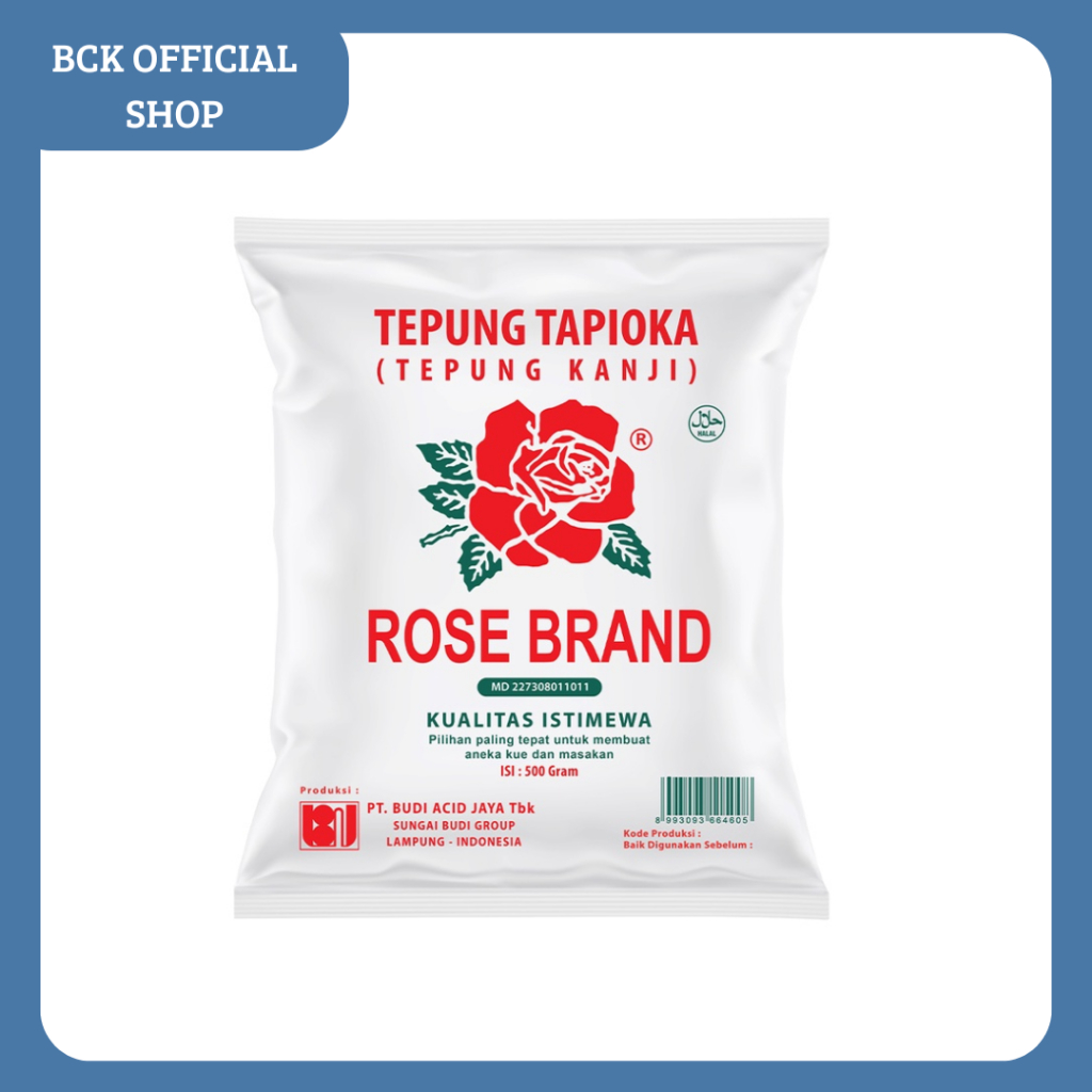 Jual Tepung Tapioka Rose Brand 500gr (PCS) | Shopee Indonesia