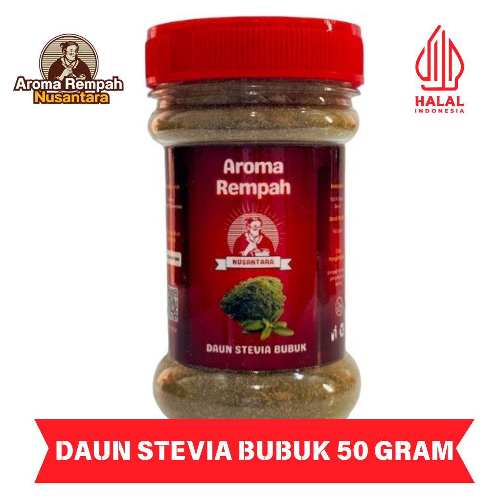 Jual Aroma Rempah Nusantara - Daun Stevia 50gr Bubuk - Bumbu Masak ...