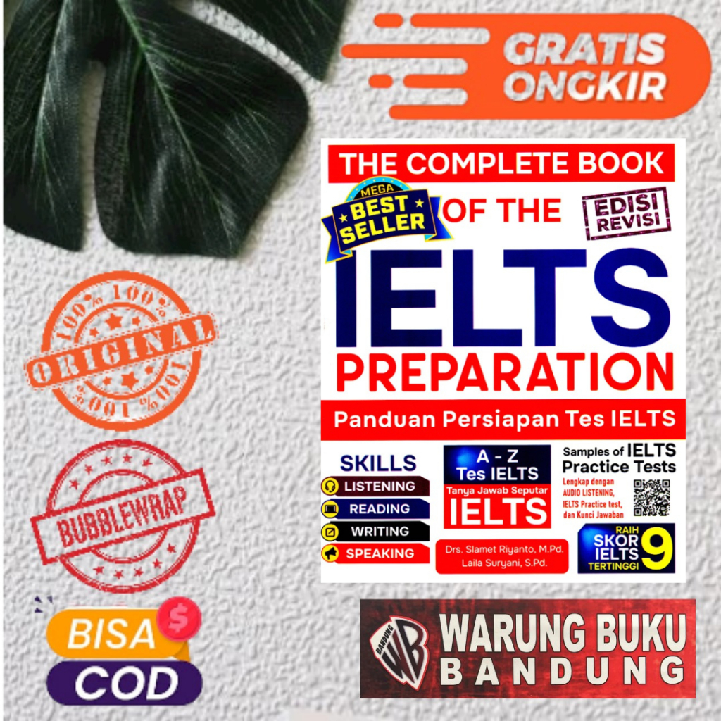 Jual Buku The Complete Book of the IELTS Preparation Edisi Revisi - Drs ...