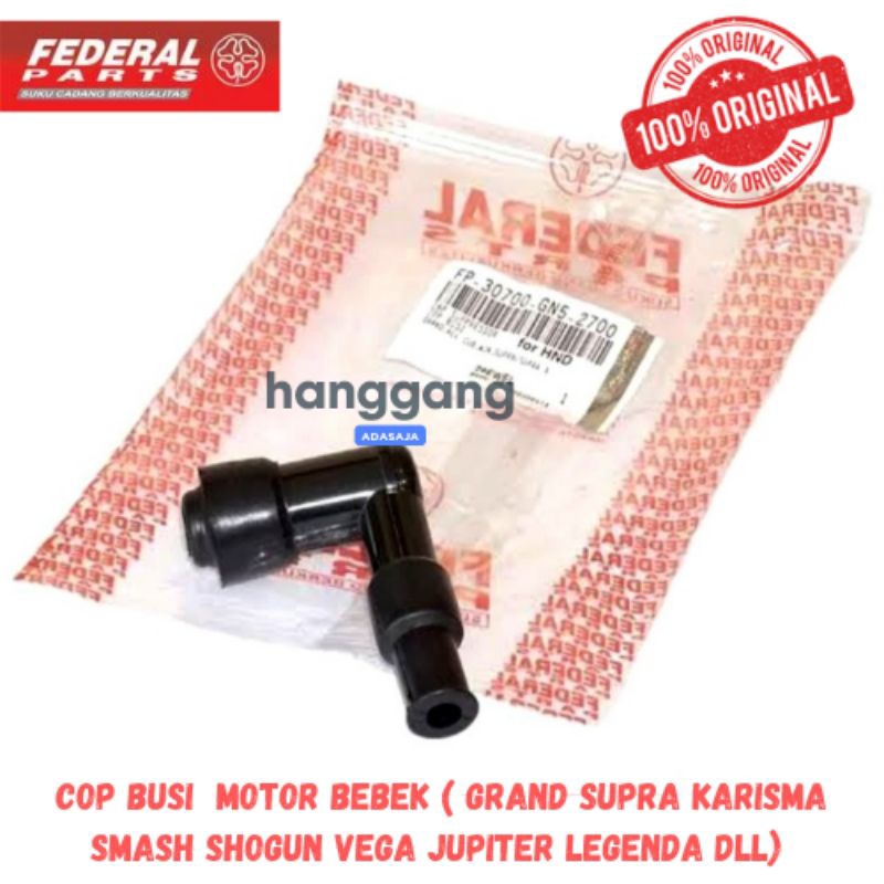 Jual Cop Cangkang Busi Motor Bebek Grand Supra Karisma Smash Shogun ...